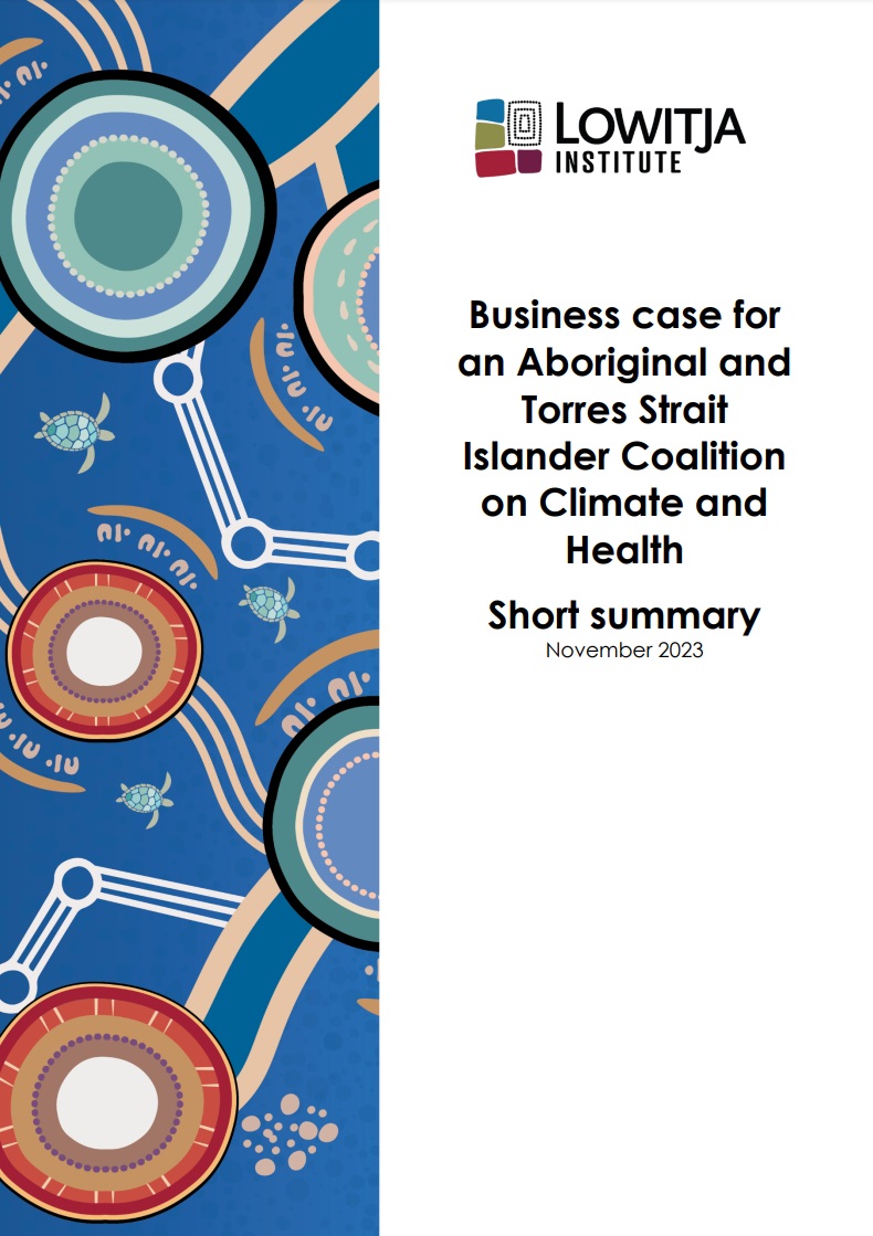 Business case for an Aboriginal and Torres Strait Islander Coalition on ...