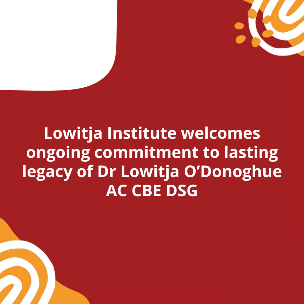 Media releases - Lowitja Institute