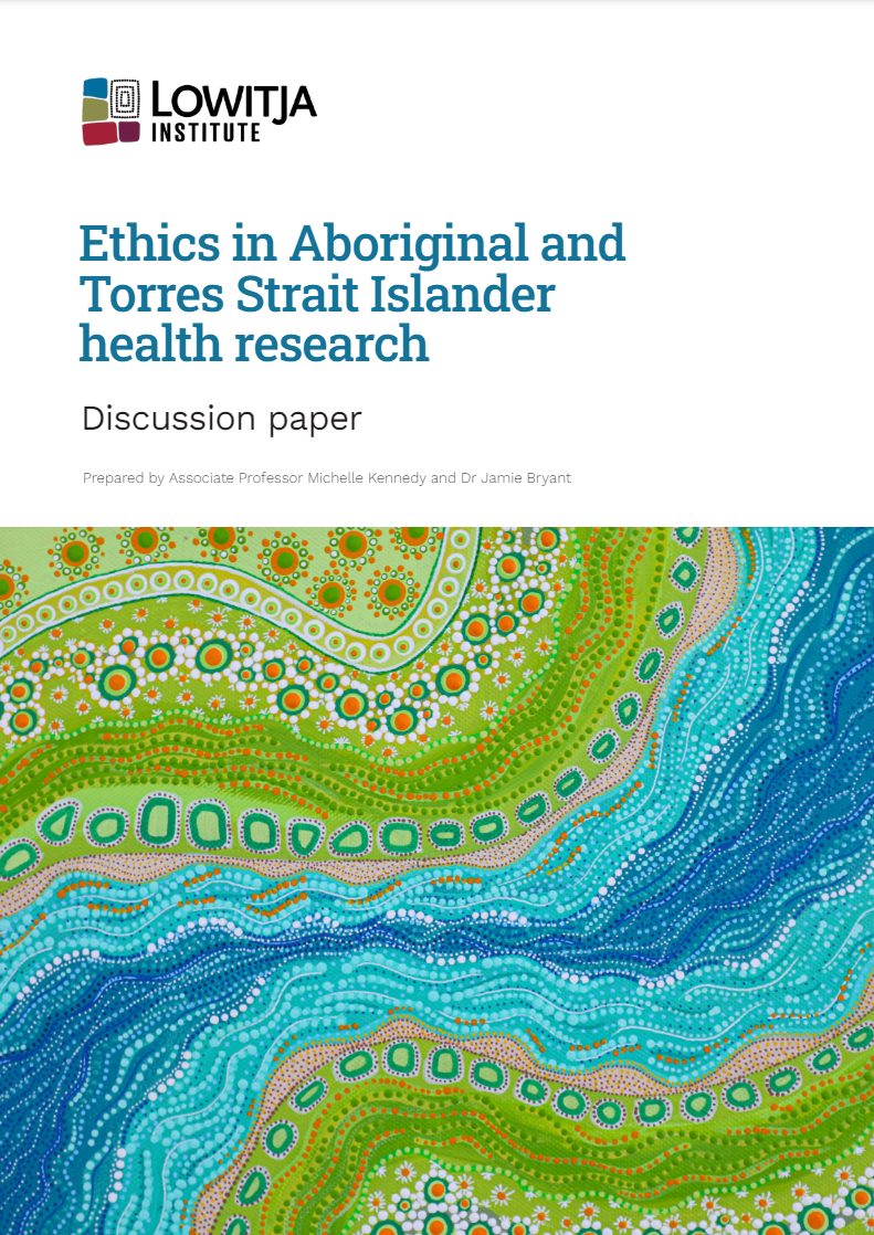Ethics in Aboriginal and Torres Strait Islander health research ...